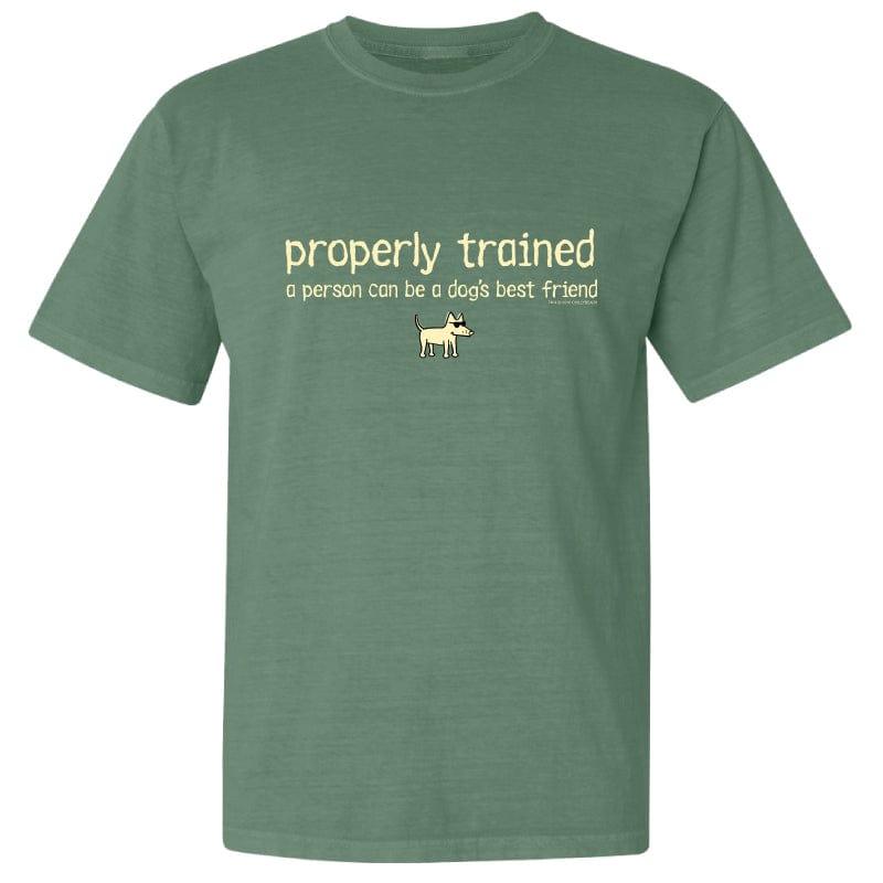 Properly Trained - Classic Tee – Rocky & Maggie's | Pet Grooming, Dog ...