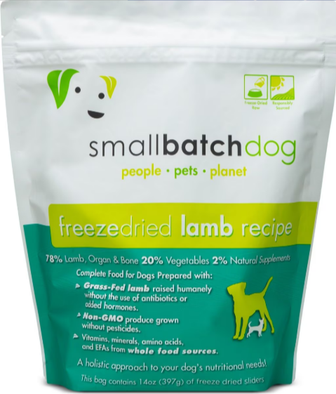 Small Batch Freeze-Dried Lamb Sliders for Dogs, 14oz – Rocky & Maggie's ...