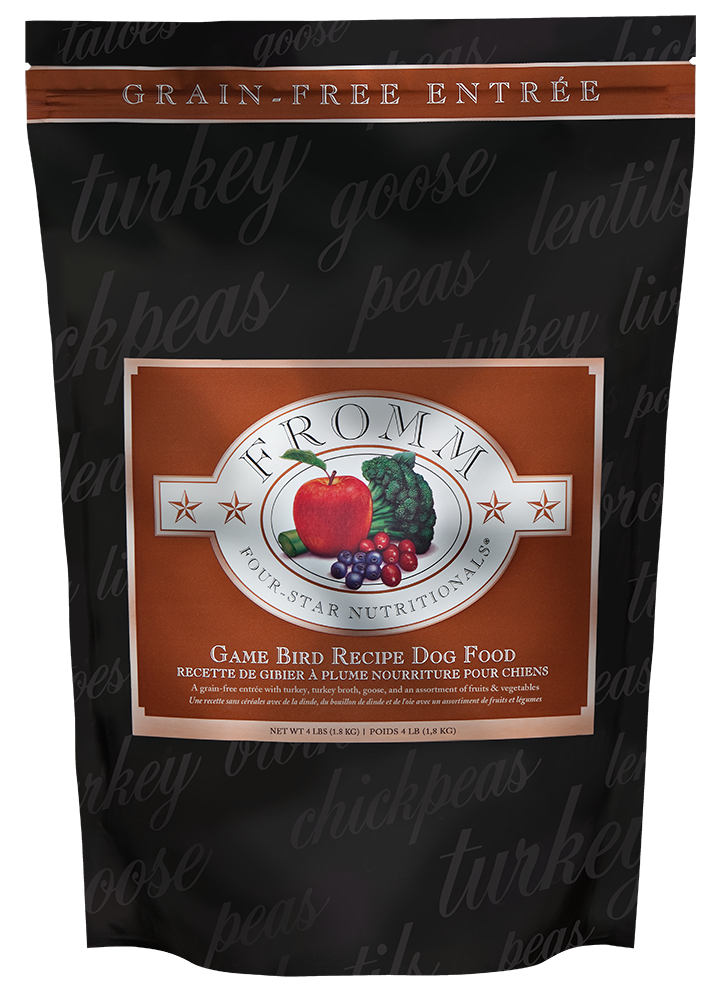 Four-Star Grain-Free Game Bird Recipe Dry Dog Food from Fromm – Rocky ...