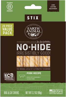 No-Hide Pork Stix from Earth Animal – Rocky & Maggie's