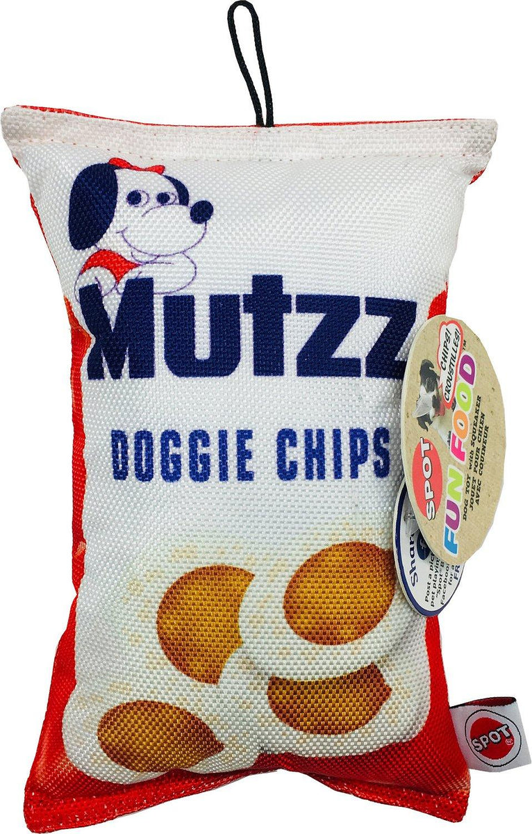 Fun Food Chips 8" Toy with Squeaker from Ethical Pets – Rocky & Maggie ...